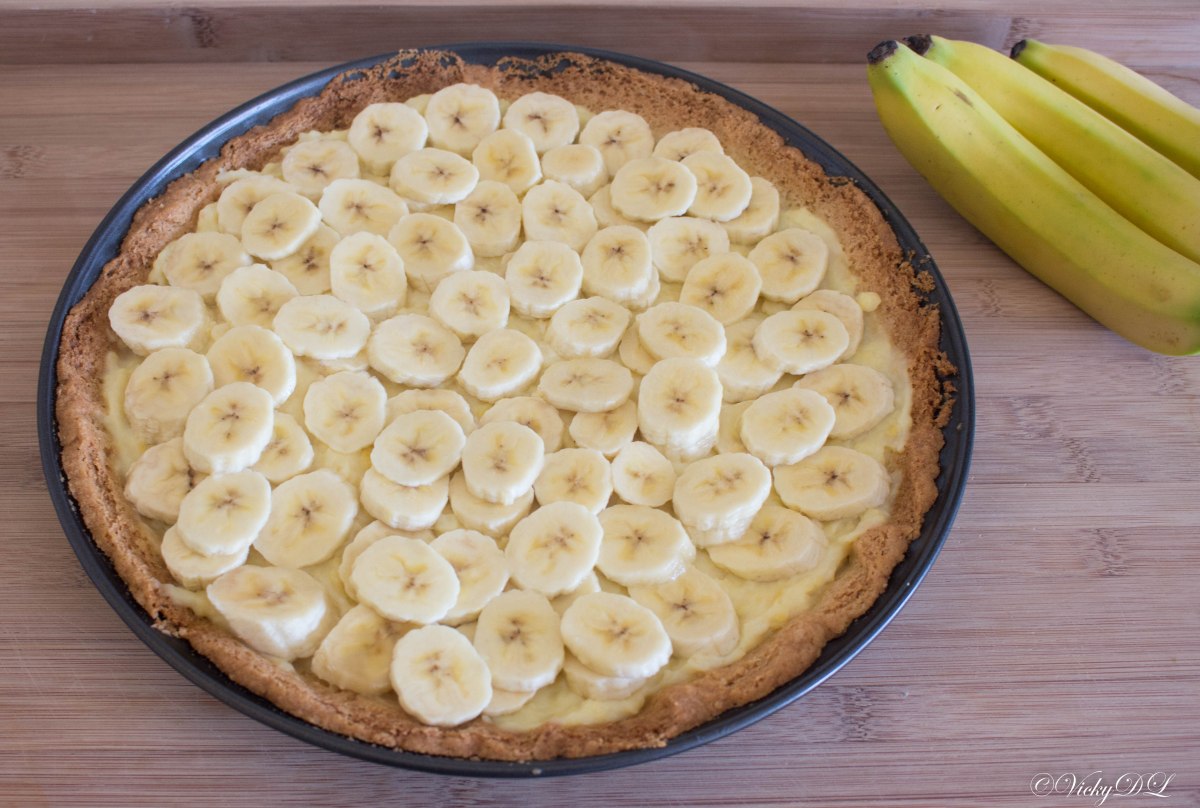 Bananentaart – Vickylicious