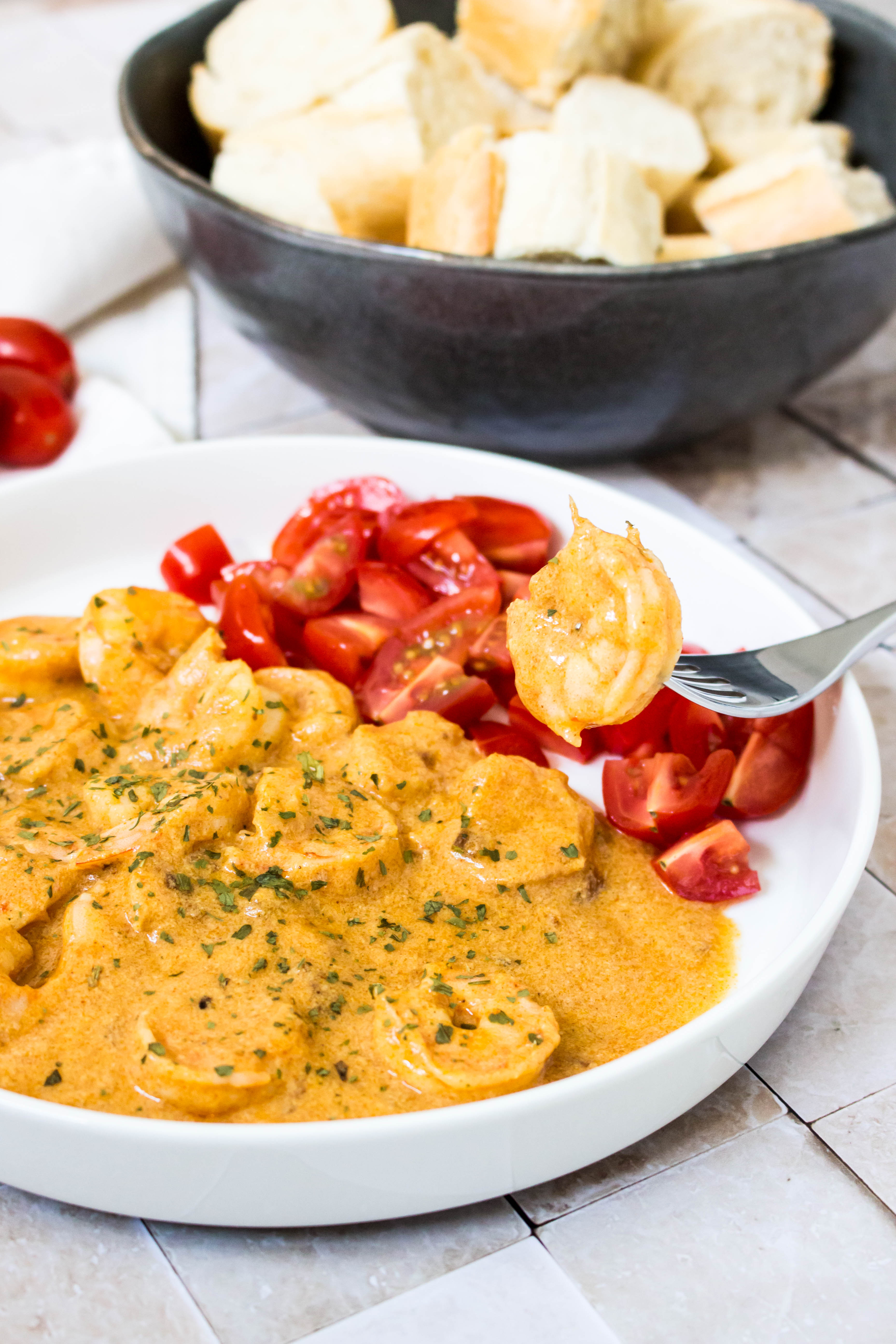 Scampi diabolique – Vickylicious
